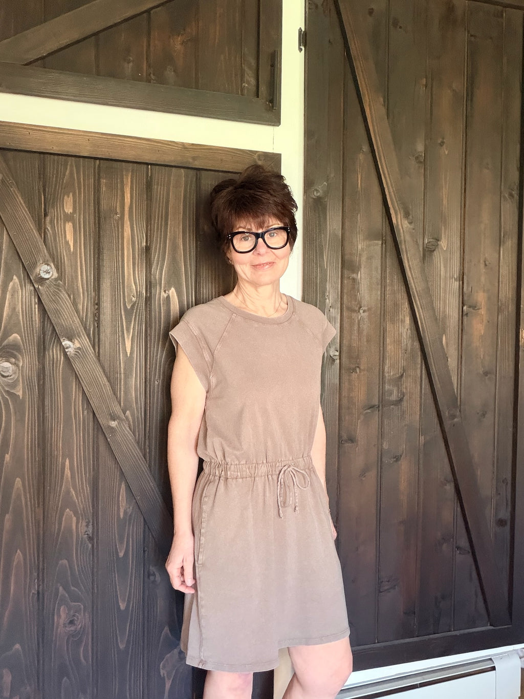 Z Supply Kalani Dress - Perfectly Taupe | VerClare Boutique